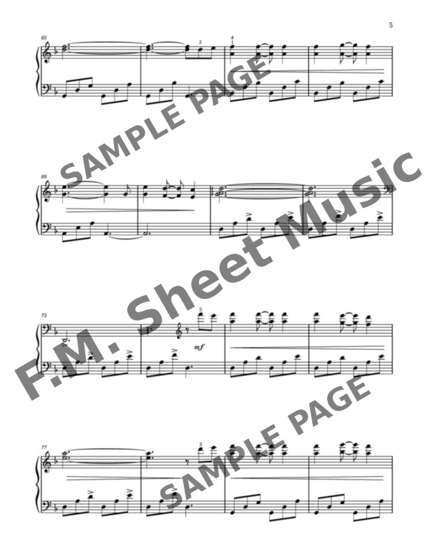 Breaking Free (Intermediate Piano) By Jennifer Eklund - F.M. Sheet ...