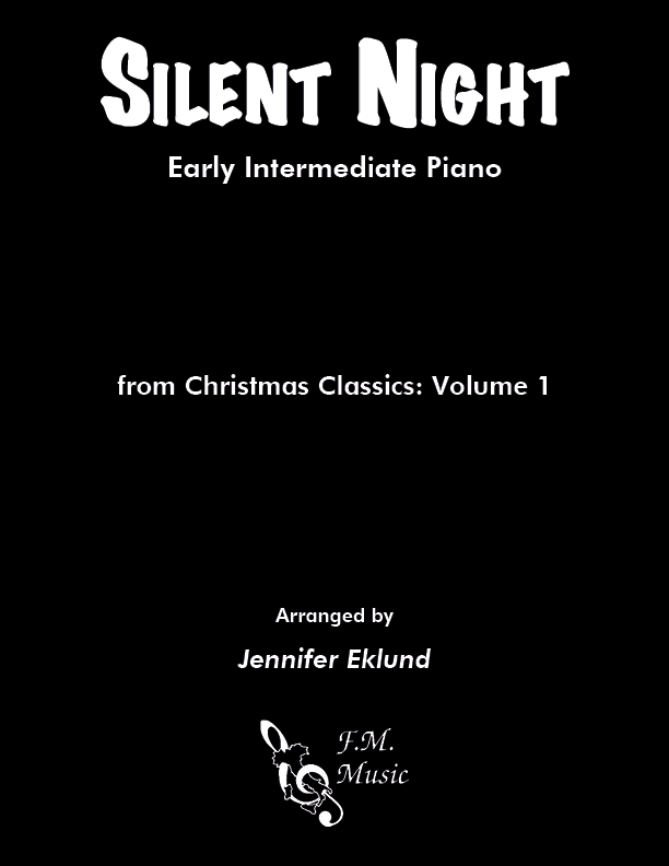 Silent Night (Early Intermediate Piano) By - F.M. Sheet Music - Pop ...