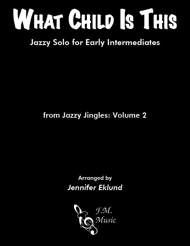 What Child Is This (Easy Jazz Piano) By - F.M. Sheet Music - Pop ...