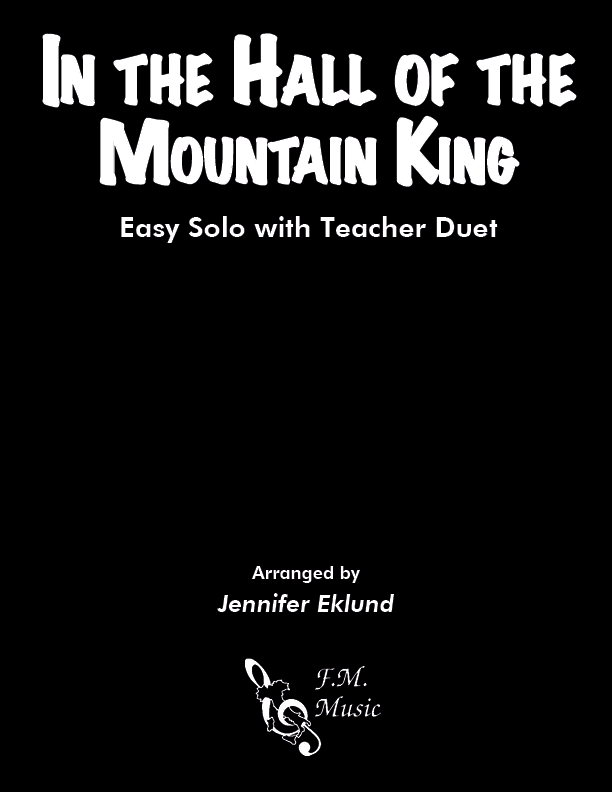 In the Hall of the Mountain King (Easy Piano with Duet) By - F.M. Sheet ...