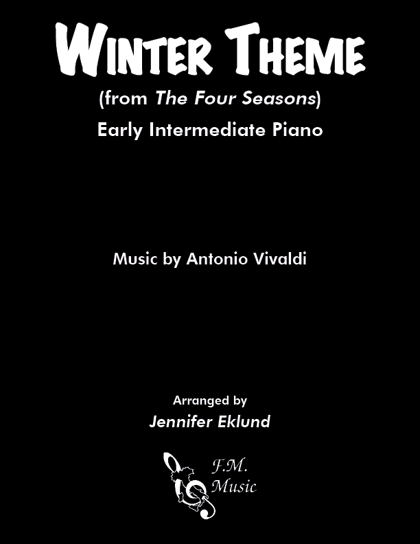 Winter Theme from The Four Seasons (Early Intermediate Piano) By - F.M ...