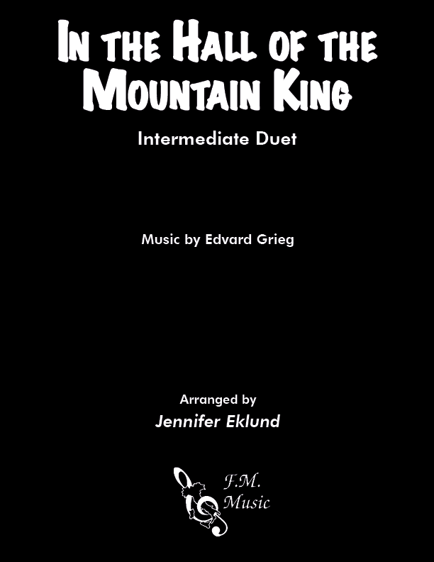 In the Hall of the Mountain King (Easy Piano with Duet) By - F.M. Sheet ...