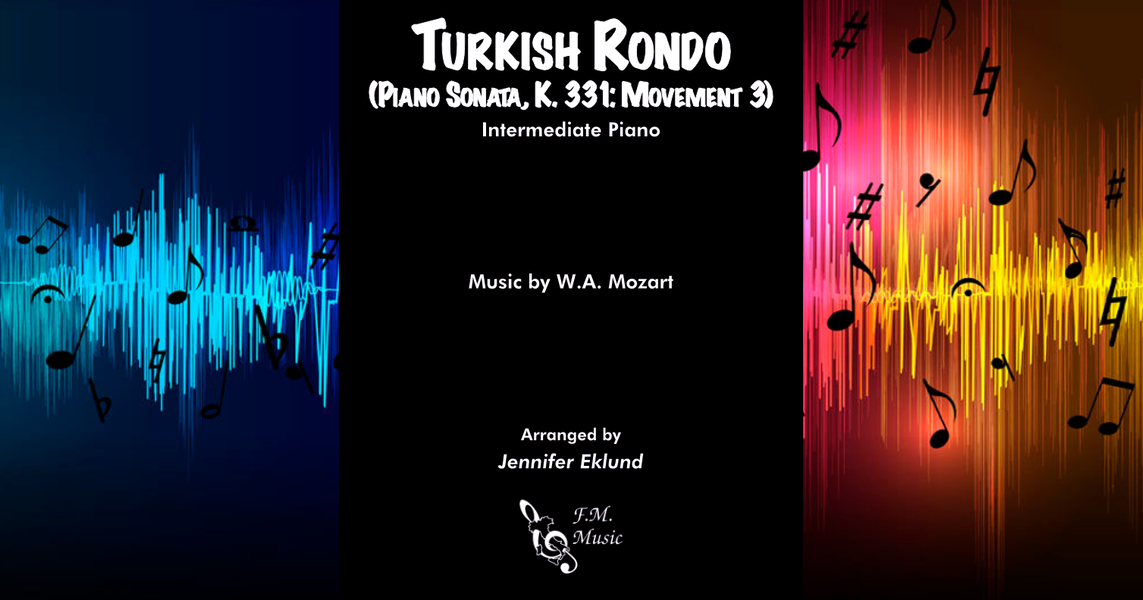 Turkish Rondo (Intermediate Piano) By - F.M. Sheet Music - Pop ...