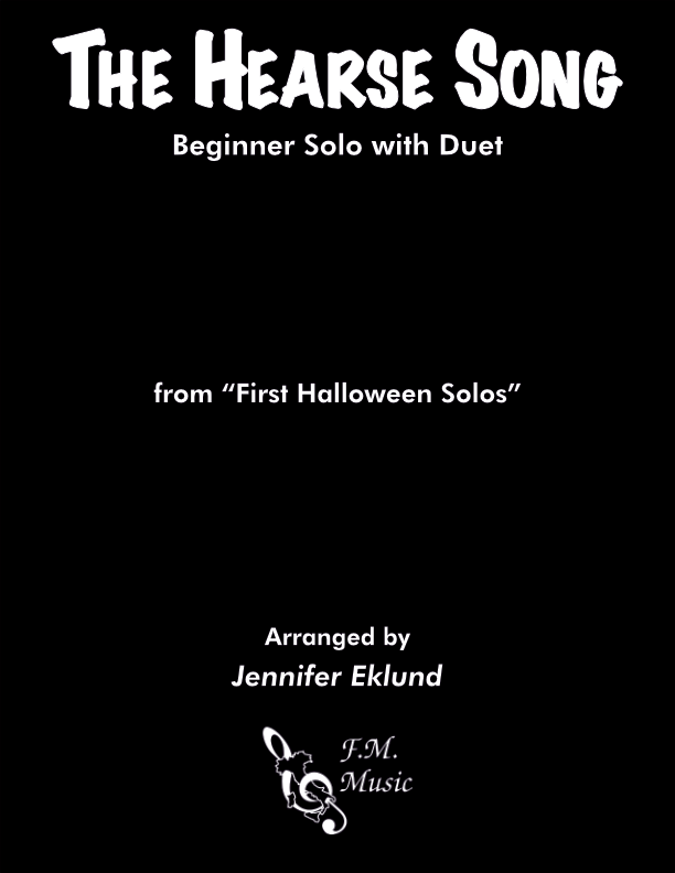 The Hearse Song (Beginner Solo with Duet) By - F.M. Sheet Music - Pop ...