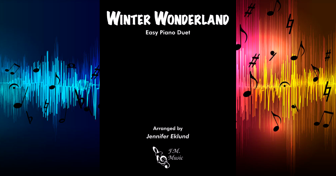 Winter Wonderland (Easy Piano Duet) By Bing Crosby - F.M. Sheet Music ...