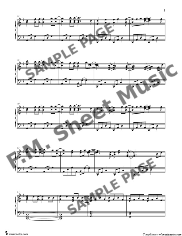 A Million Dreams (Late Intermediate Piano) By The Greatest Showman - F ...