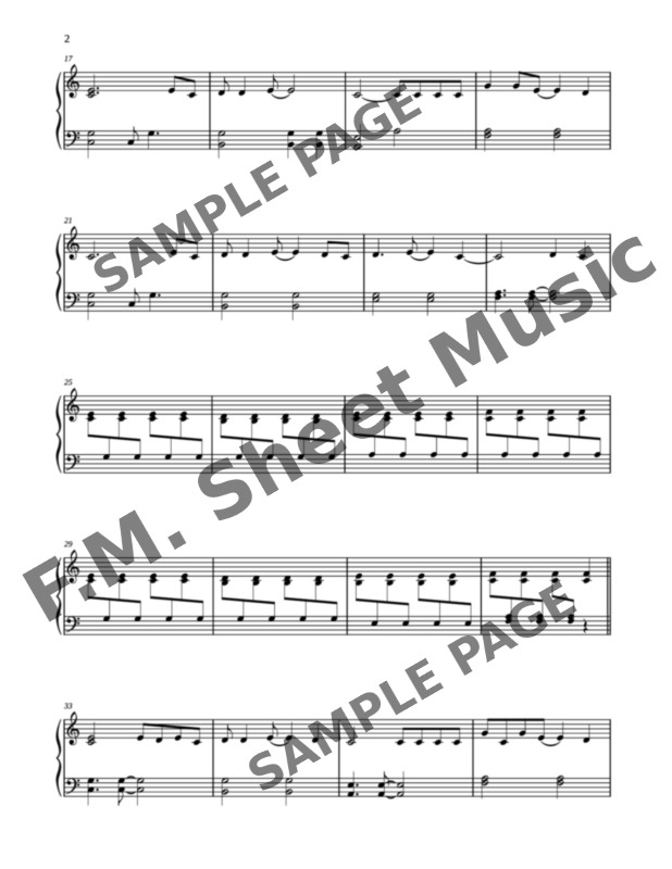 Don't Stop Believin' (Easy Piano) By Journey - F.M. Sheet Music - Pop ...