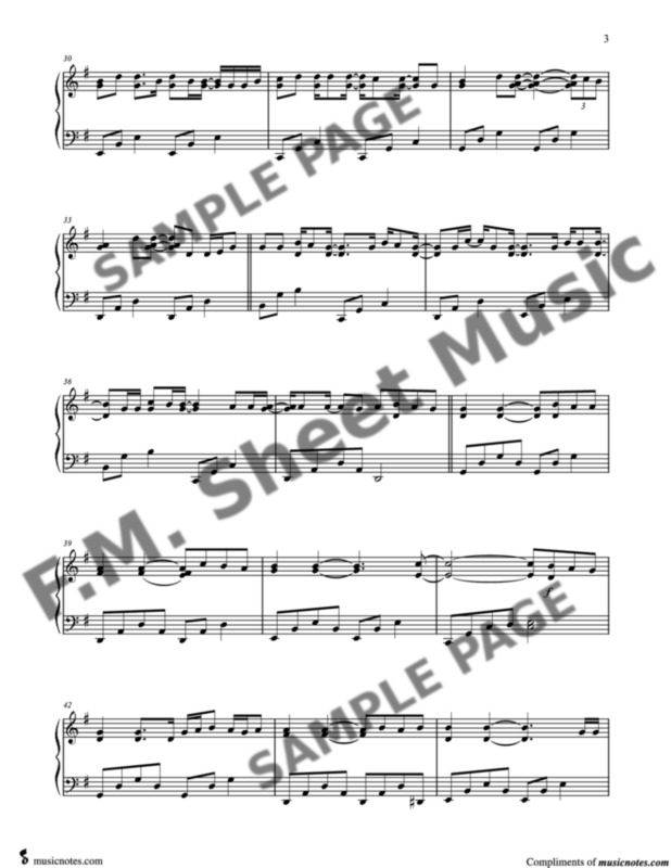 Fight Song (Intermediate Piano) By Rachel Platten - F.M. Sheet Music ...