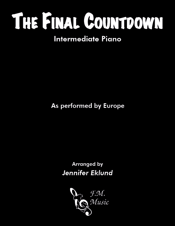 The Final Countdown (Easy Piano) By Europe - F.M. Sheet Music - Pop ...
