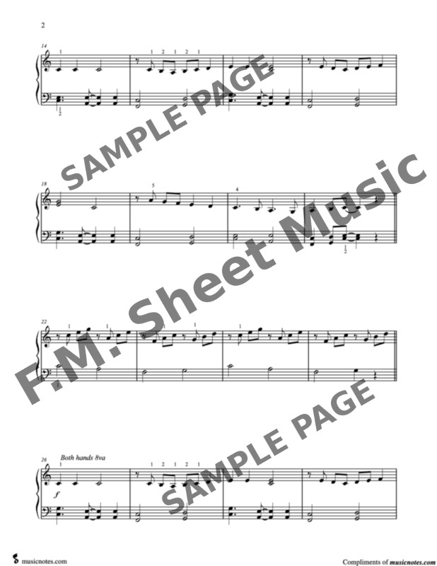 Heart And Soul (Easy Piano) By Hoagy Carmichael, The Cleftones - F.M ...