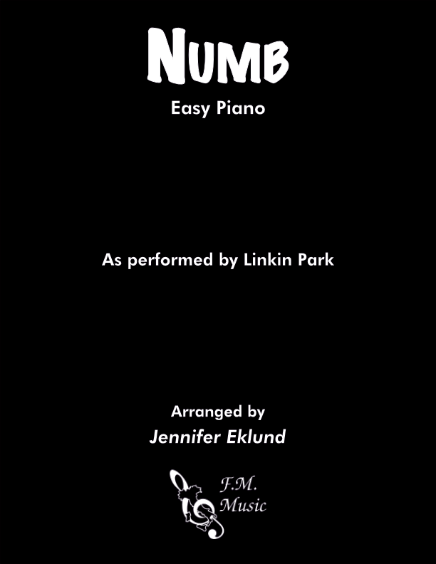 Numb (Easy Piano) By Linkin Park - F.M. Sheet Music - Pop Arrangements ...
