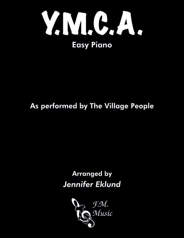 Y.M.C.A. (Easy Piano) By The Village People - F.M. Sheet Music - Pop ...