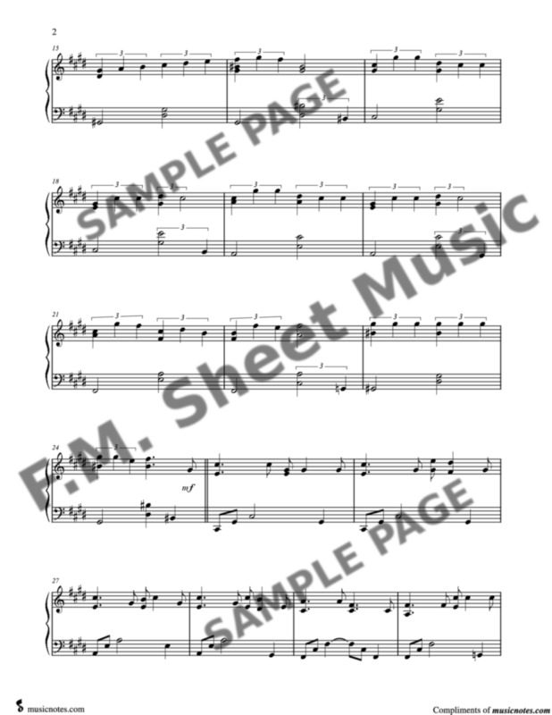 7 Rings (Intermediate Piano) By Ariana Grande - F.M. Sheet Music - Pop ...