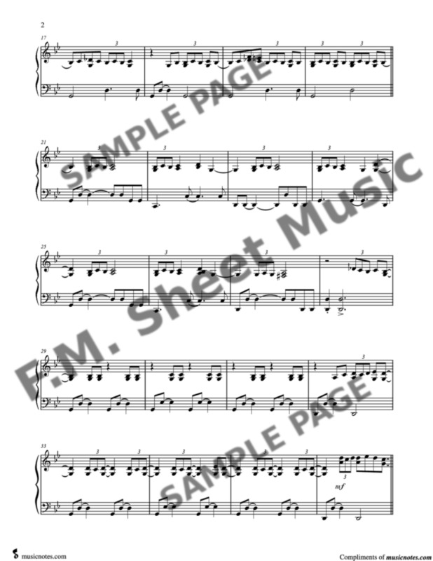 Bury a Friend (Intermediate Piano) By Billie Eilish - F.M. Sheet Music ...