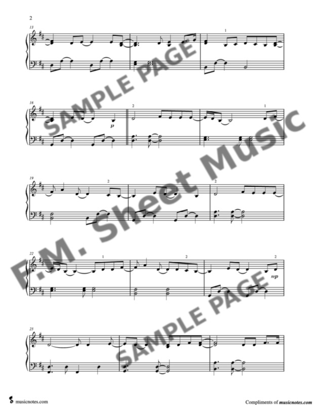 Look Up Child (Easy Piano) By Lauren Daigle - F.M. Sheet Music - Pop ...
