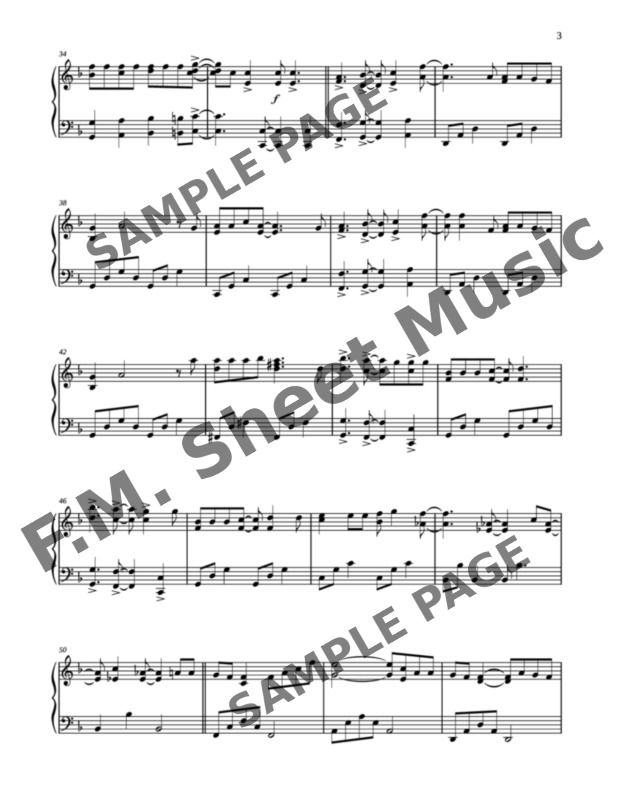 Don't Stop Me Now (Intermediate Piano) By Queen - F.M. Sheet Music ...