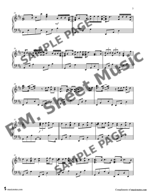 Last Hurrah (Intermediate Piano) By Bebe Rexha - F.M. Sheet Music - Pop ...