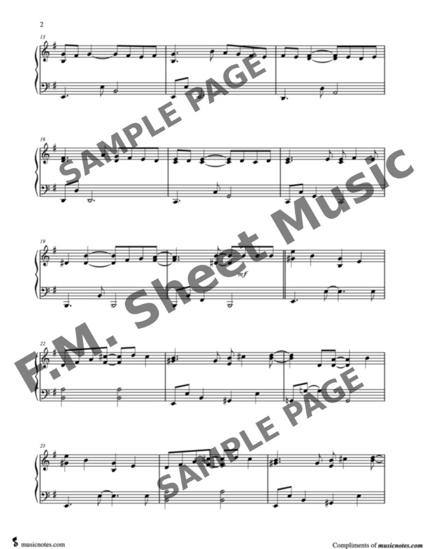 Happy Together (Early Intermediate Piano) By The Turtles, Weezer - F.M ...