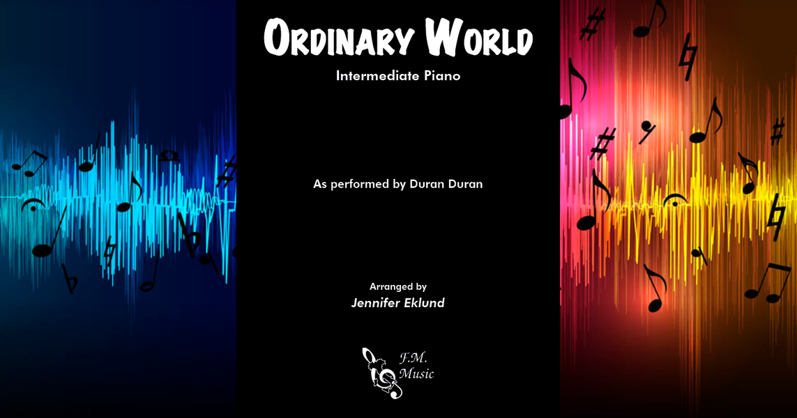 Ordinary World (Intermediate Piano) By Duran Duran - F.M. Sheet Music ...