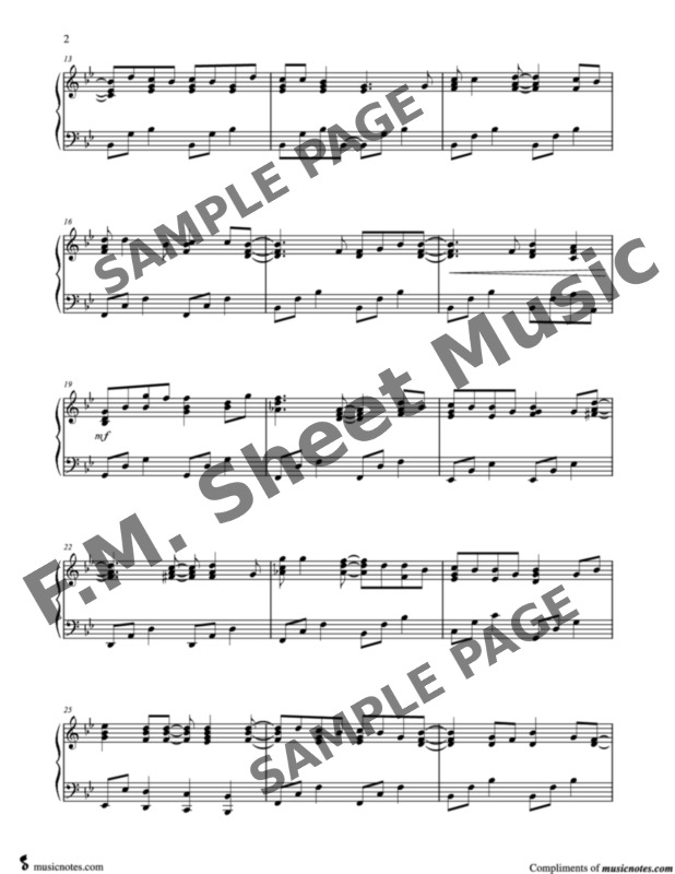 Thank You for Being a Friend (from The Golden Girls) (Intermediate ...