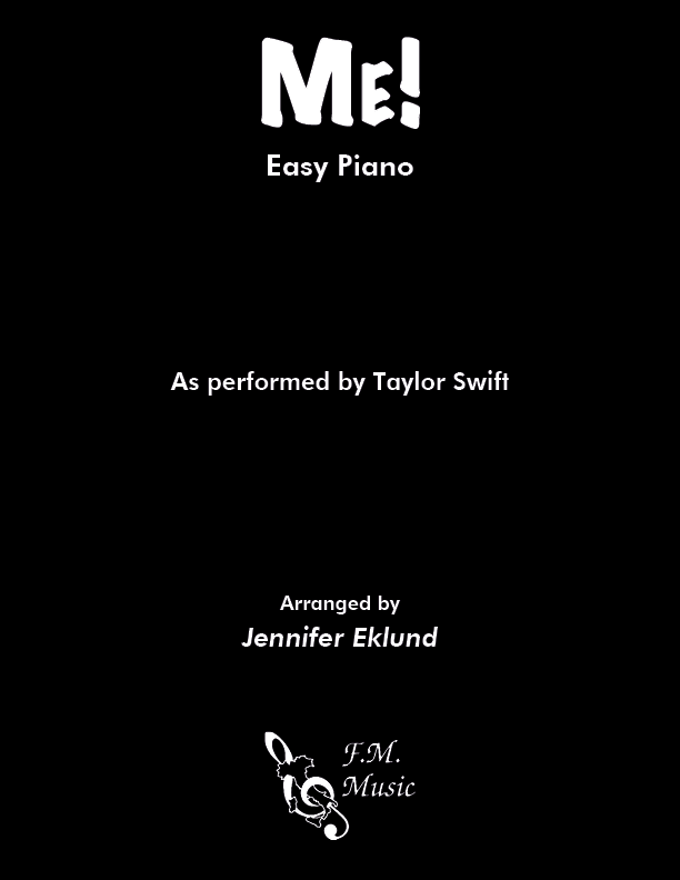 Me! (Easy Piano) By Taylor Swift - F.M. Sheet Music - Pop Arrangements ...