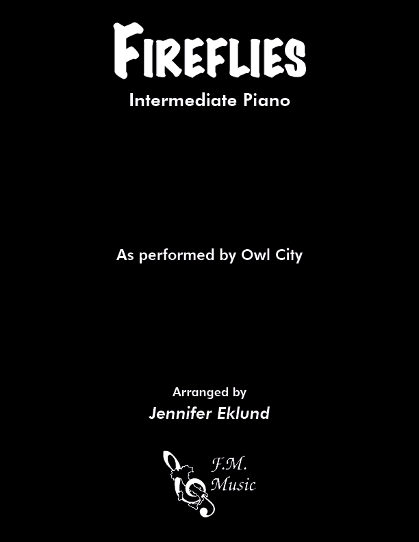 Fireflies (Intermediate Piano) By Owl City - F.M. Sheet Music - Pop ...