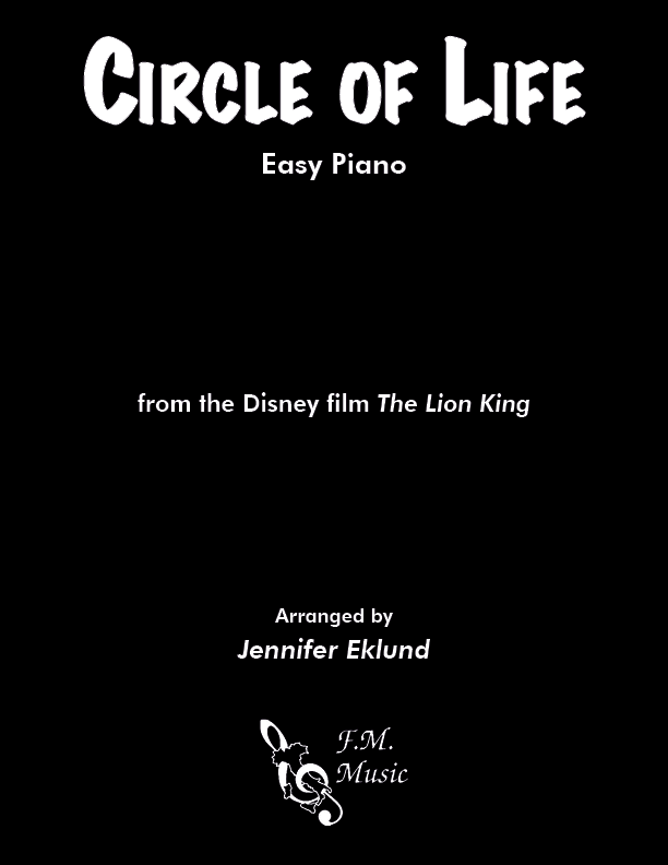 Circle of Life (from "The Lion King") (Easy Piano) By Elton John - F.M ...