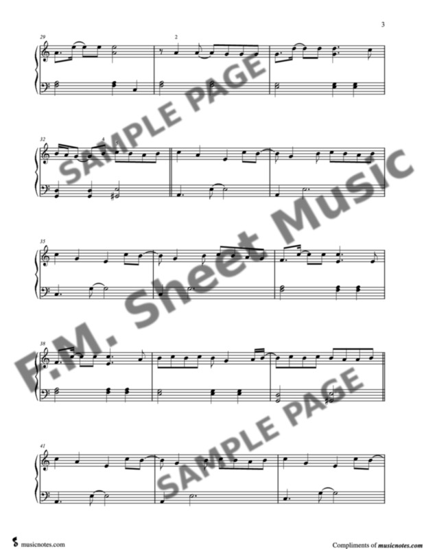 Senorita (Easy Piano) By Camila Cabello, Shawn Mendes - F.M. Sheet ...