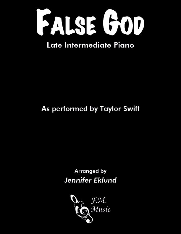 False God (Late Intermediate Piano) By Taylor Swift - F.M. Sheet Music ...