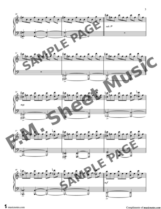 Halloween (Main Theme) (Intermediate Piano) By John Carpenter - F.M ...