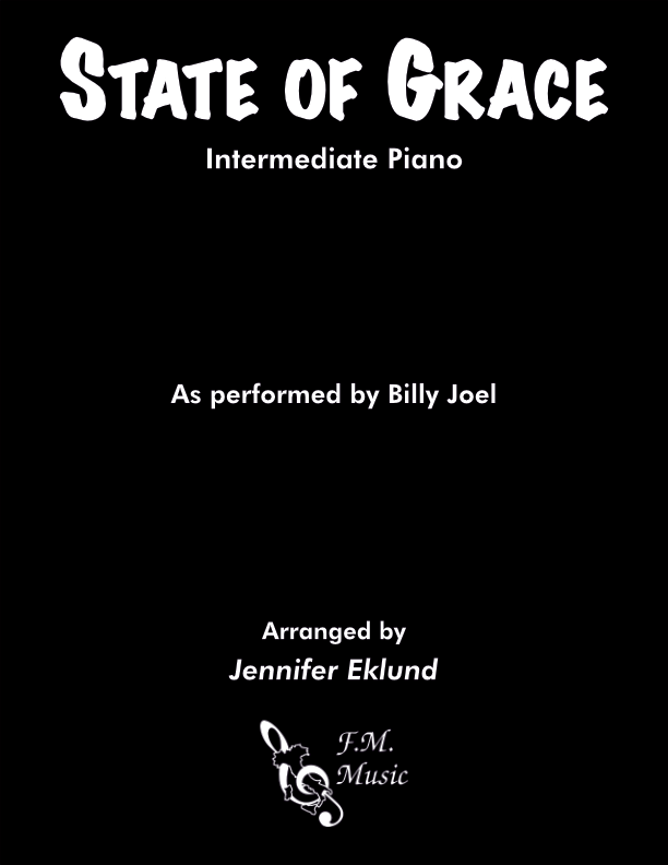 State of Grace (Intermediate Piano) By Billy Joel - F.M. Sheet Music ...