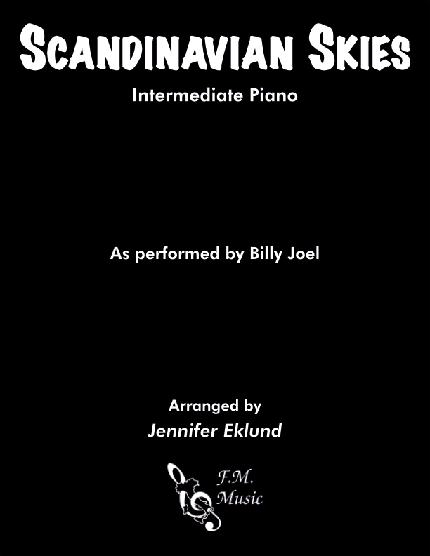Scandinavian Skies (Intermediate Piano) By Billy Joel - F.M. Sheet ...