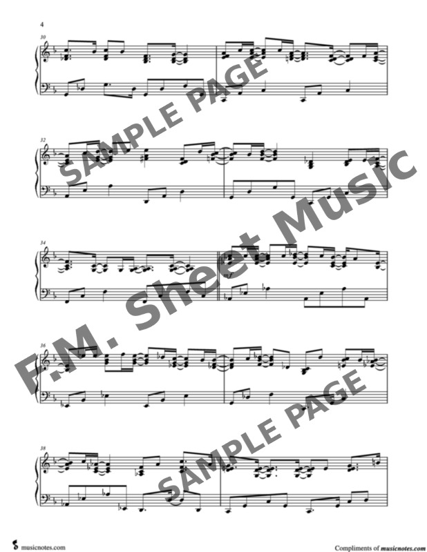 Alone Again (Naturally) (Intermediate Piano) By Diana Krall - F.M ...