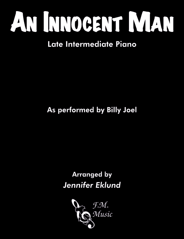 An Innocent Man (Late Intermediate Piano) By Billy Joel - F.M. Sheet ...