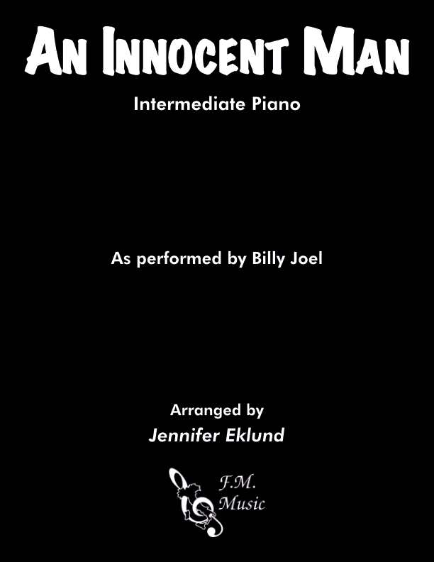 An Innocent Man (Intermediate Piano) By Billy Joel - F.M. Sheet Music ...