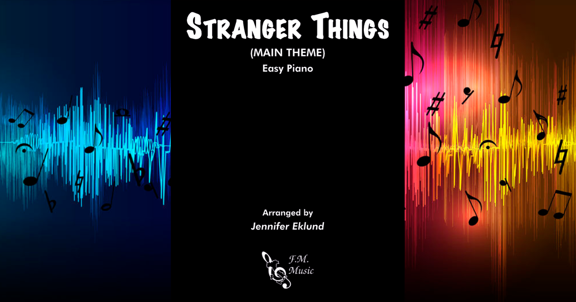 Stranger Things Theme (Easy Piano) By Kyle Eric Dixon, Michael David ...