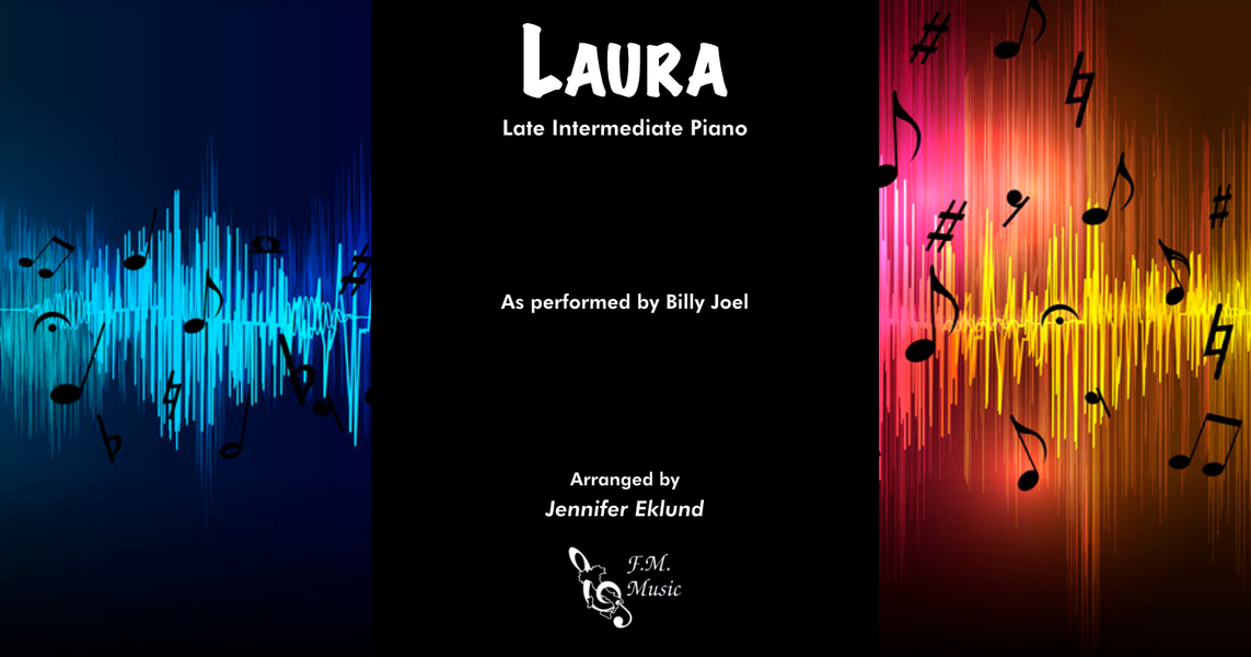 Laura (Late Intermediate Piano) By Billy Joel - F.M. Sheet Music - Pop ...