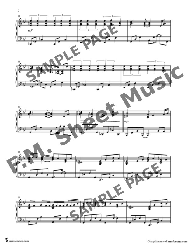 Laura (Late Intermediate Piano) By Billy Joel - F.M. Sheet Music - Pop ...