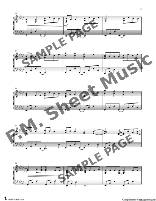 Demons (Intermediate Piano) By Alec Benjamin - F.M. Sheet Music - Pop ...