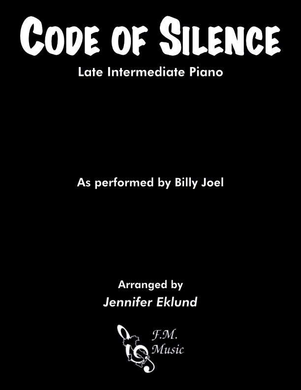Code of Silence (Late Intermediate Piano) By Billy Joel, Cyndi Lauper ...