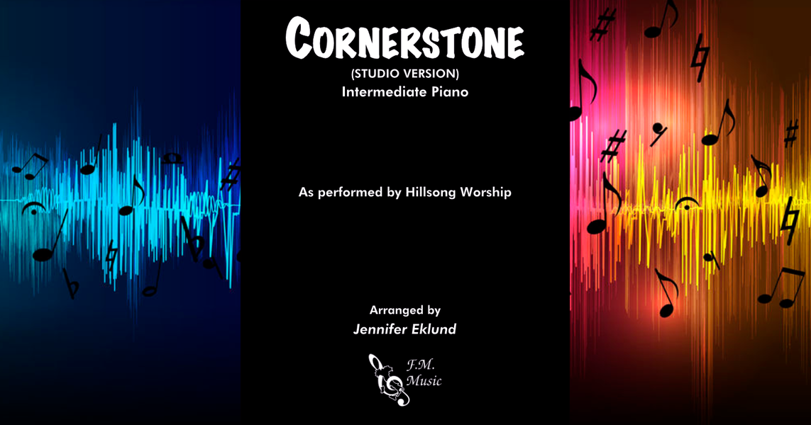 Cornerstone (Studio Version) (Intermediate Piano) By Hillsong Worship ...