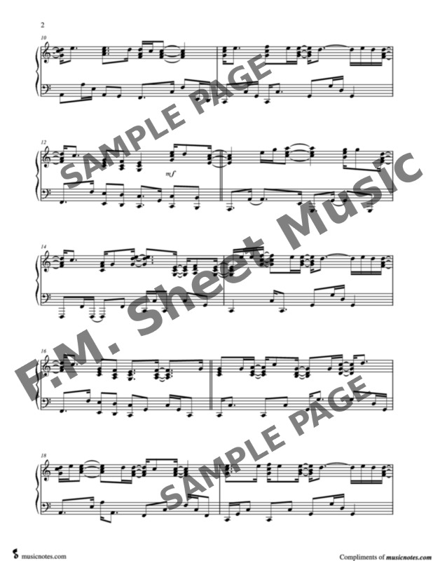 Let It Be (Late Intermediate Piano) By The Beatles - F.M. Sheet Music ...