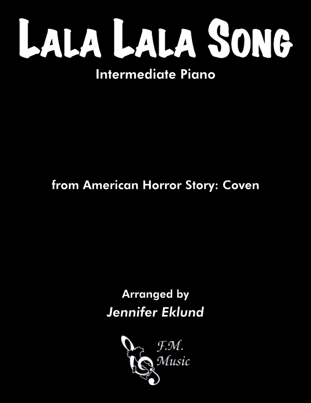 Lala Lala Song (Intermediate Piano) By James Levine - F.M. Sheet Music ...