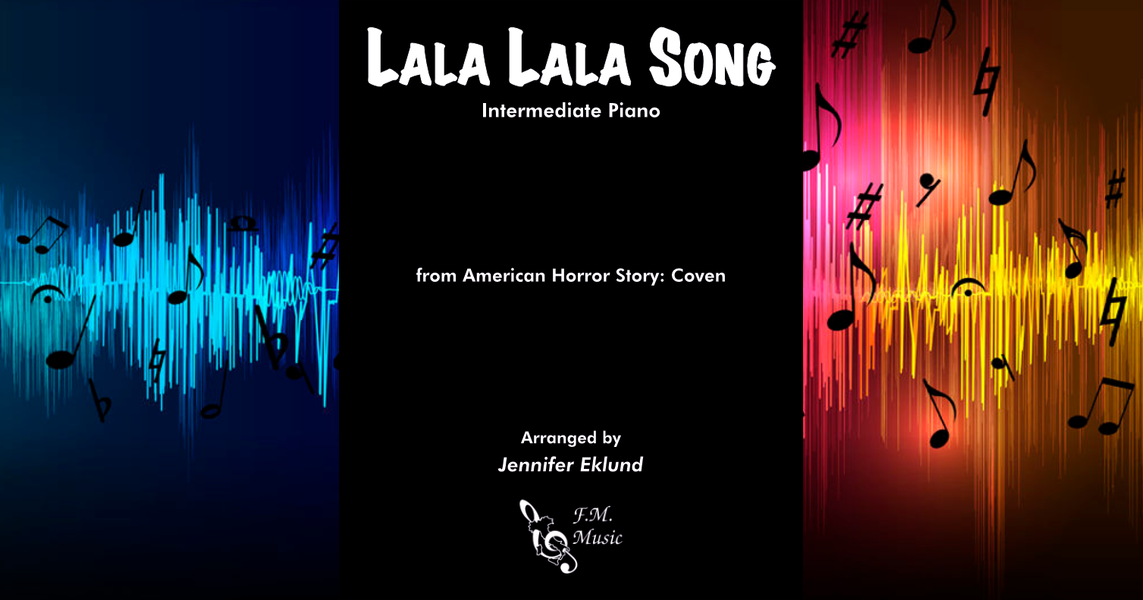 Lala Lala Song (Intermediate Piano) By James Levine - F.M. Sheet Music ...