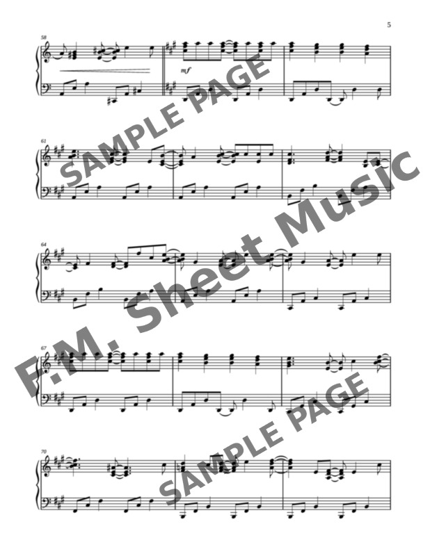 Arthur's Theme (Late Intermediate Piano) By Christopher Cross - F.M ...