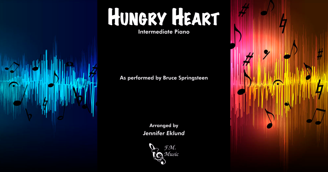 Hungry Heart (Intermediate Piano) By Bruce Springsteen - F.M. Sheet ...