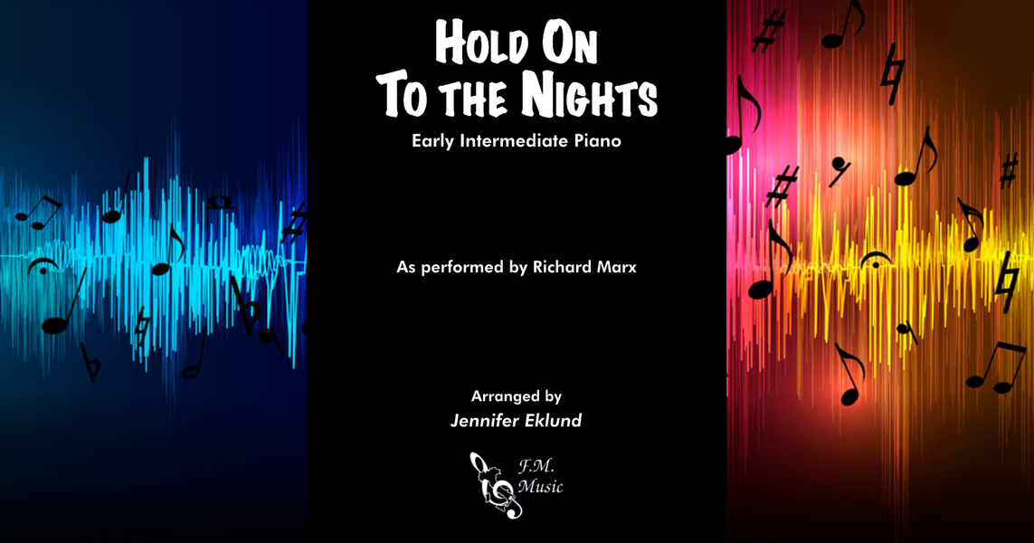 Hold On To The Nights (Early Intermediate Piano) By Richard Marx - F.M ...