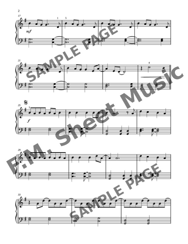 Complicated (Easy Piano) By Avril Lavigne - F.M. Sheet Music - Pop ...