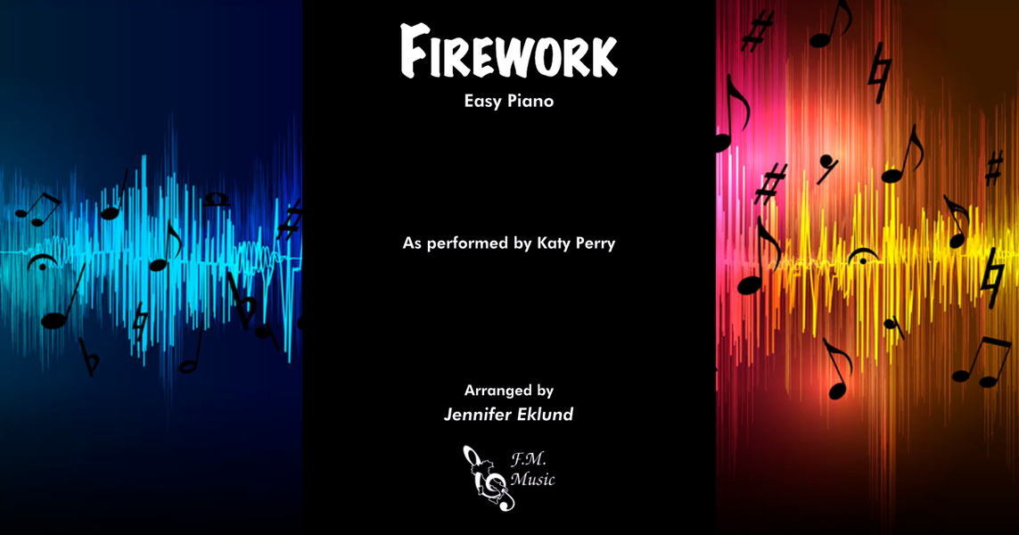 Firework (Easy Piano) By Katy Perry - F.M. Sheet Music - Pop ...