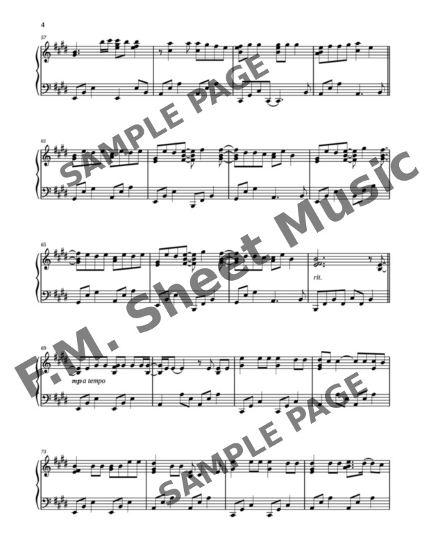 The Freshmen (Intermediate Piano) By The Verve Pipe - F.M. Sheet Music ...